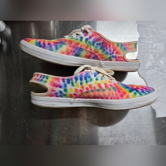 Keds | Shoes | Keds Champion Slingback Size 9 Vintage 9s Tiedye | Poshmark